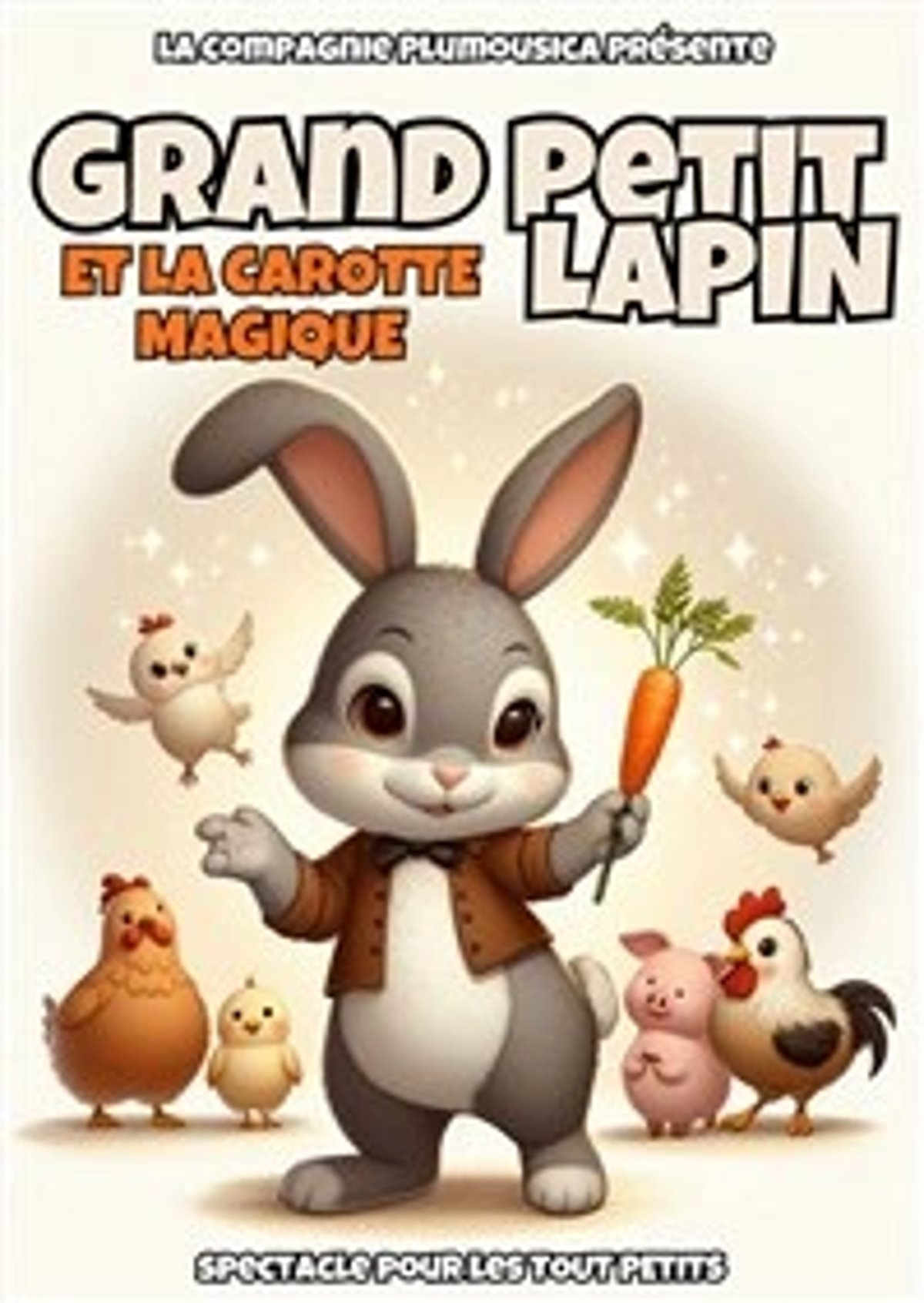 Spectacle enfant Grand Petit Lapin et la carotte magique à Fretin jusqu ...